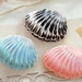 12 Pack Silver Sea Shell Table Top Party Décor, 3.5 Plastic Clams ...