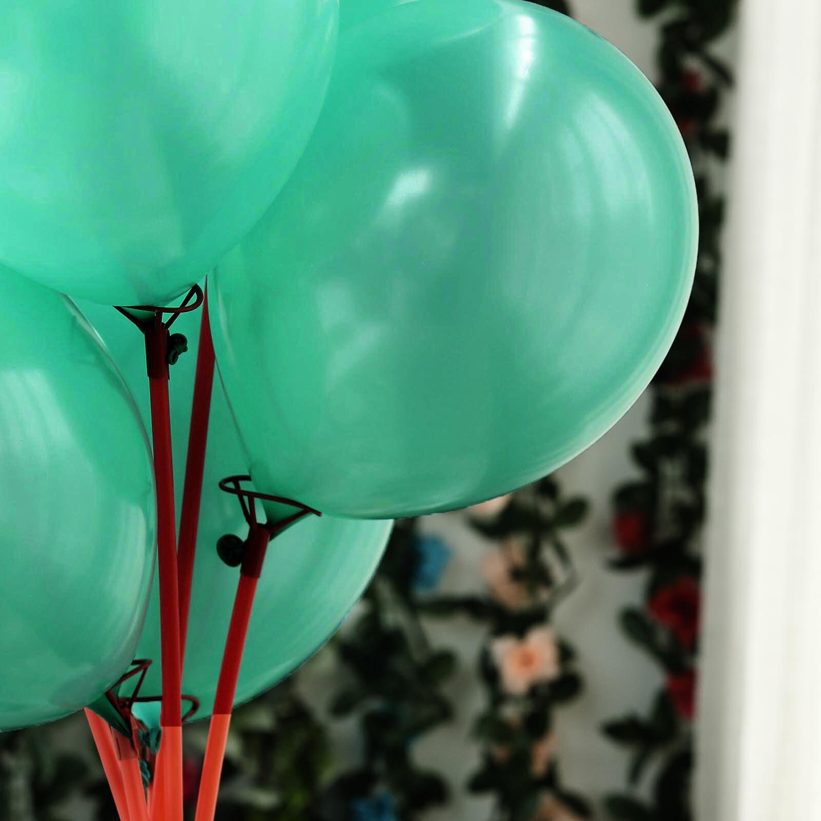 25 Pack 12 Turquoise Pearl Balloons Water Air Helium - Etsy