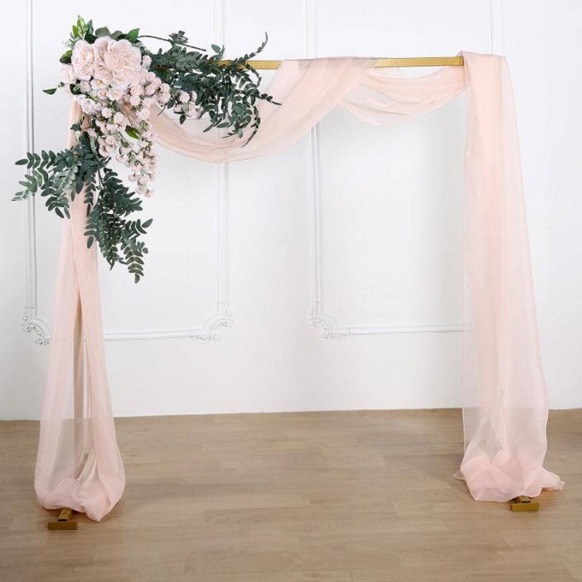 Sheer Organza Curtain Panels Window Scarf Valance Curtains - Etsy