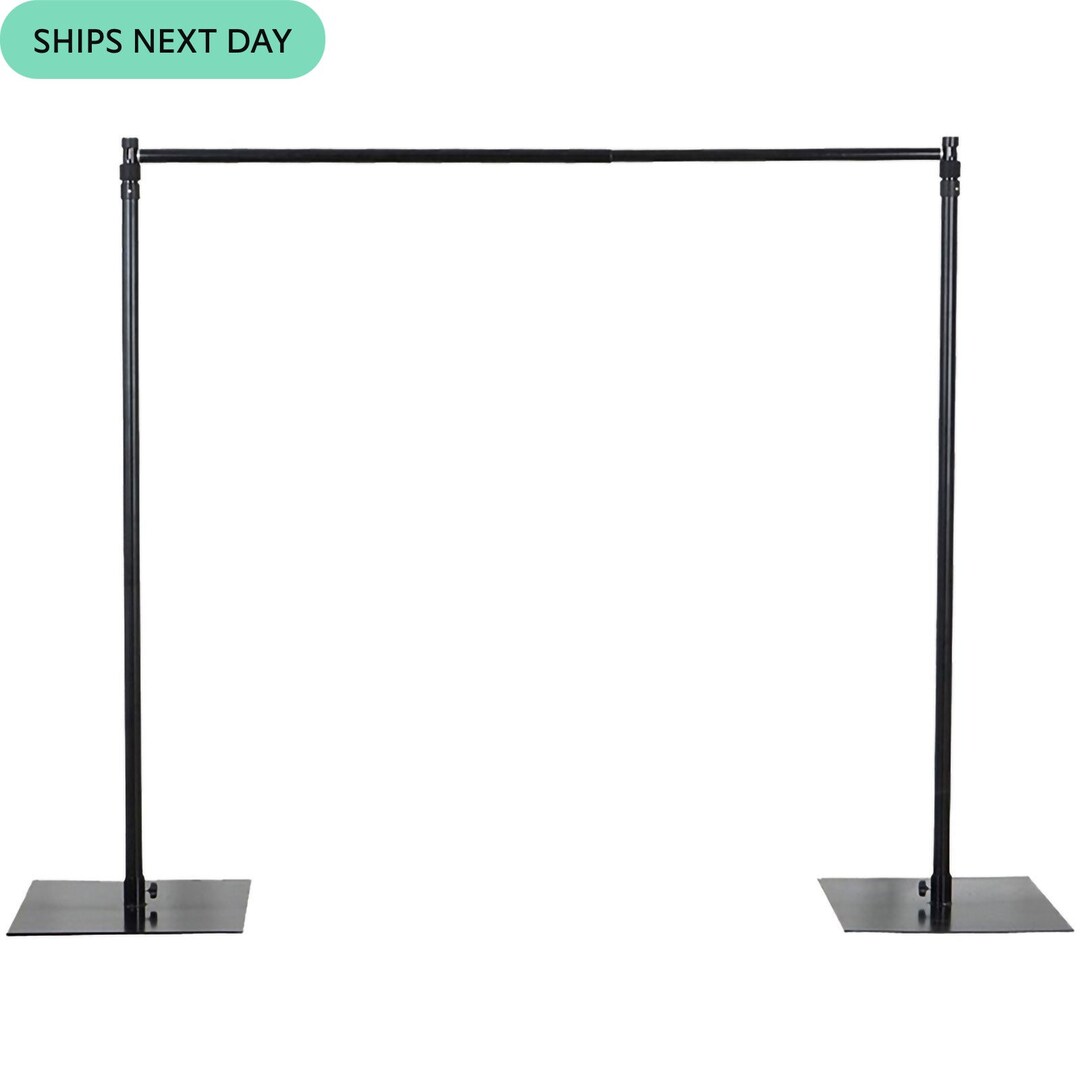 10ftx10ft Adjustable Heavy Duty Backdrop Stand, Photobooth Stand With ...