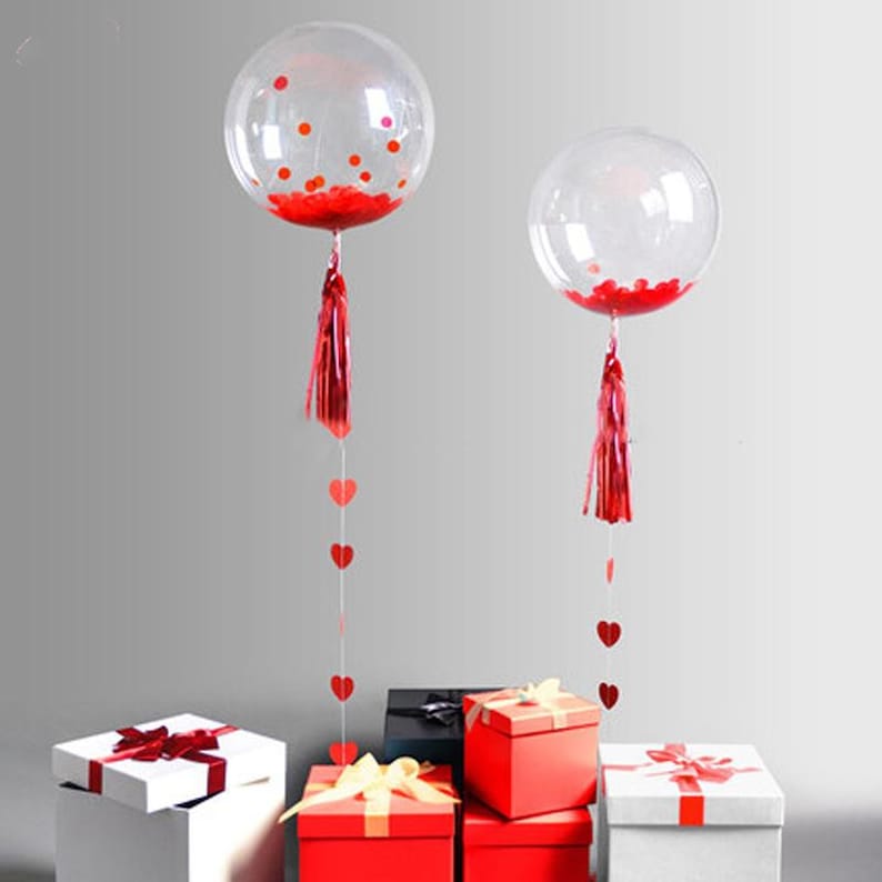 10 Pack 16 Clear Bubble Balloons Transparent - Etsy