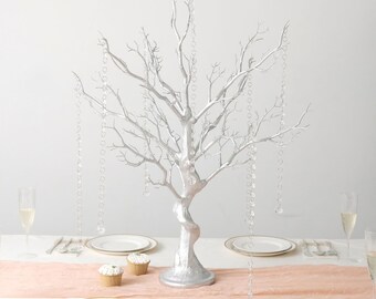 Silver Tree Centerpiece - Etsy