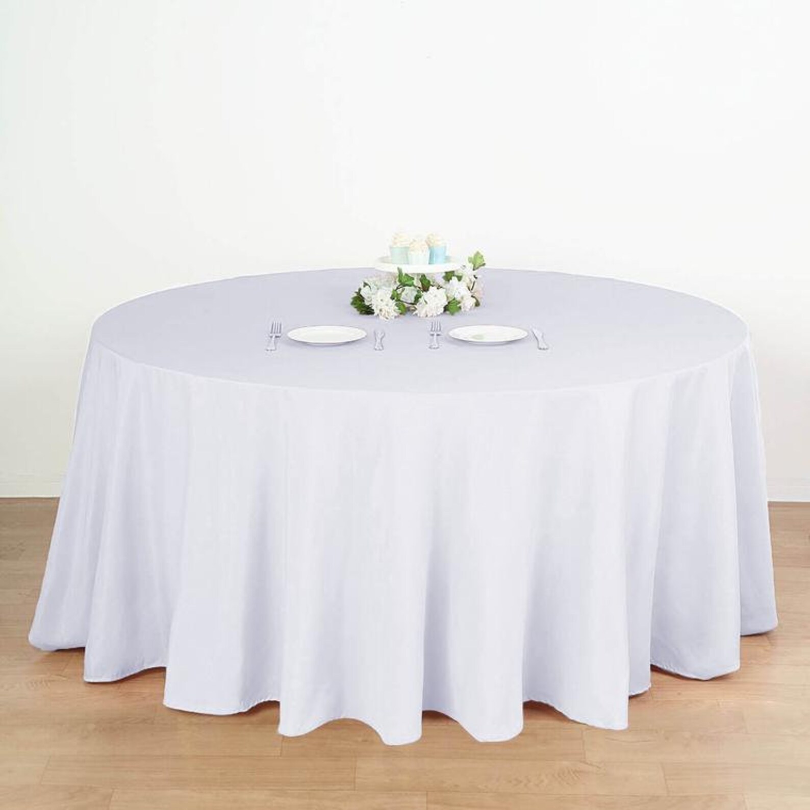 120 White Tablecloth Round Tablecloth Linen - Etsy