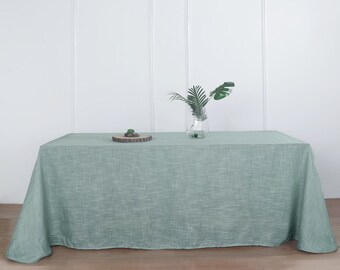 Blue Table Cloth | Etsy