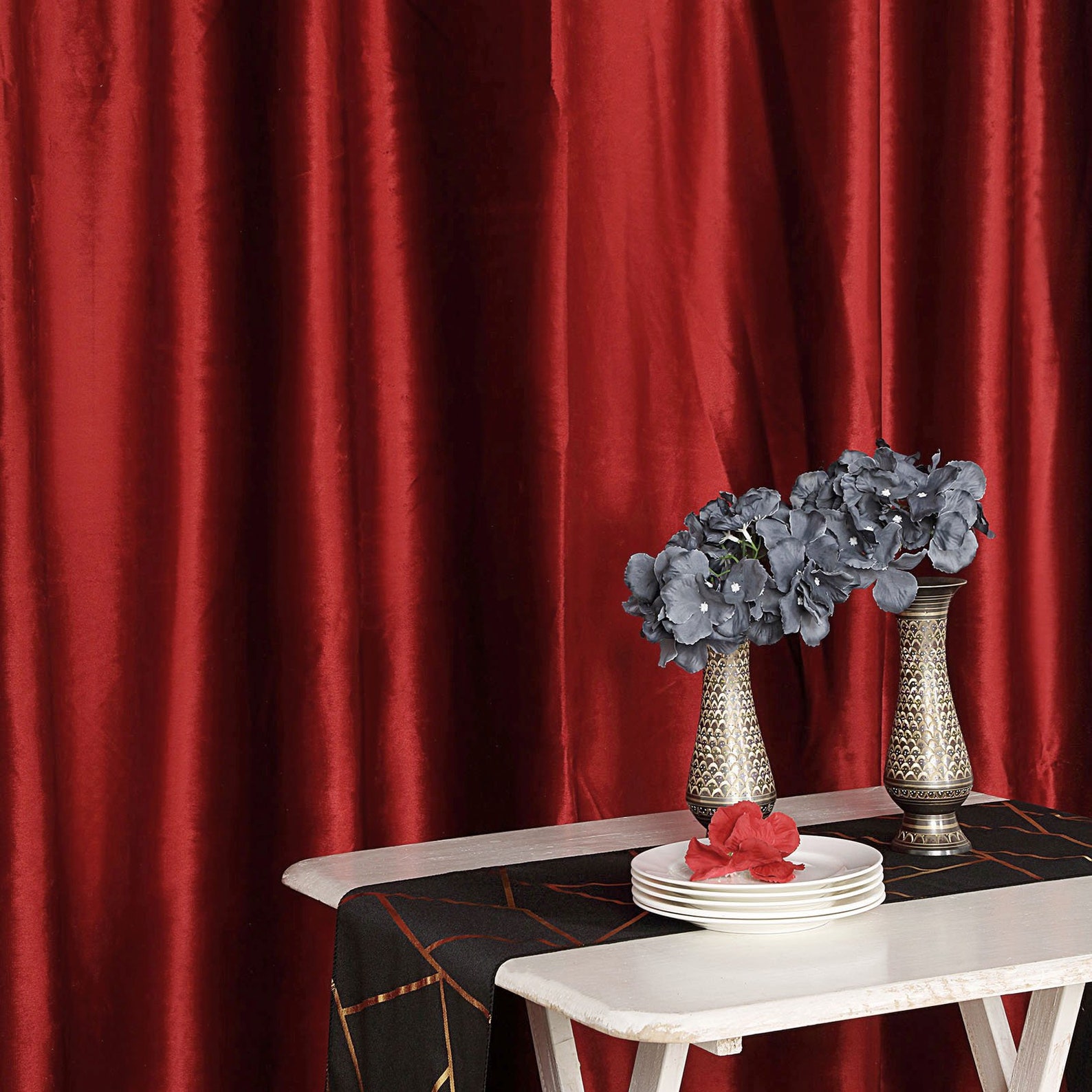 Wine Velvet Backdrop, Photo Booth Backdrop Velvet Curtain Drapes ...
