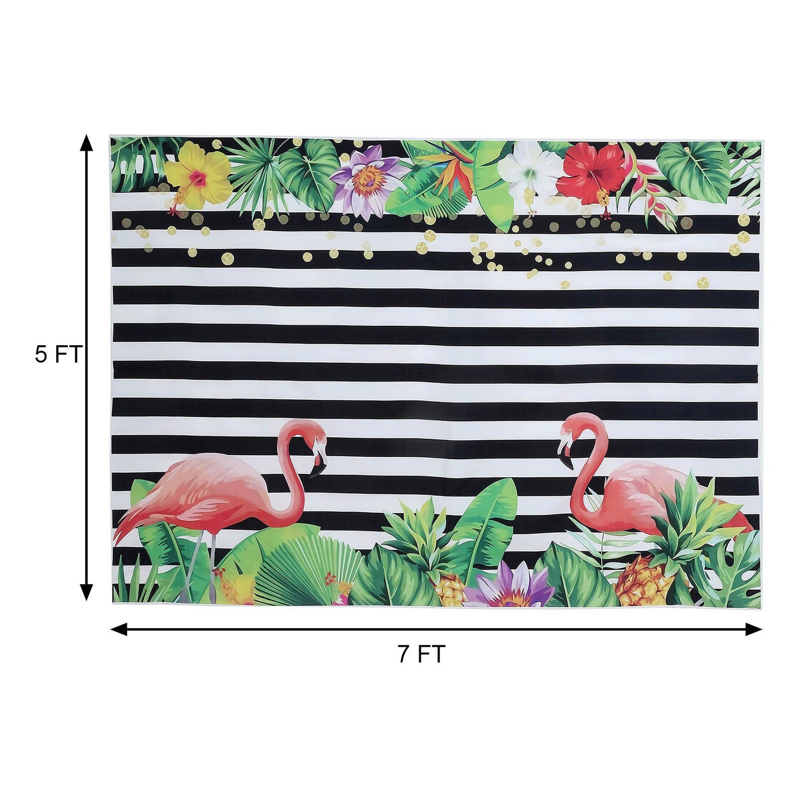 5ftx7ft Pink Flamingo Vinyl Backdrop Photo Booth Backdrop - Etsy