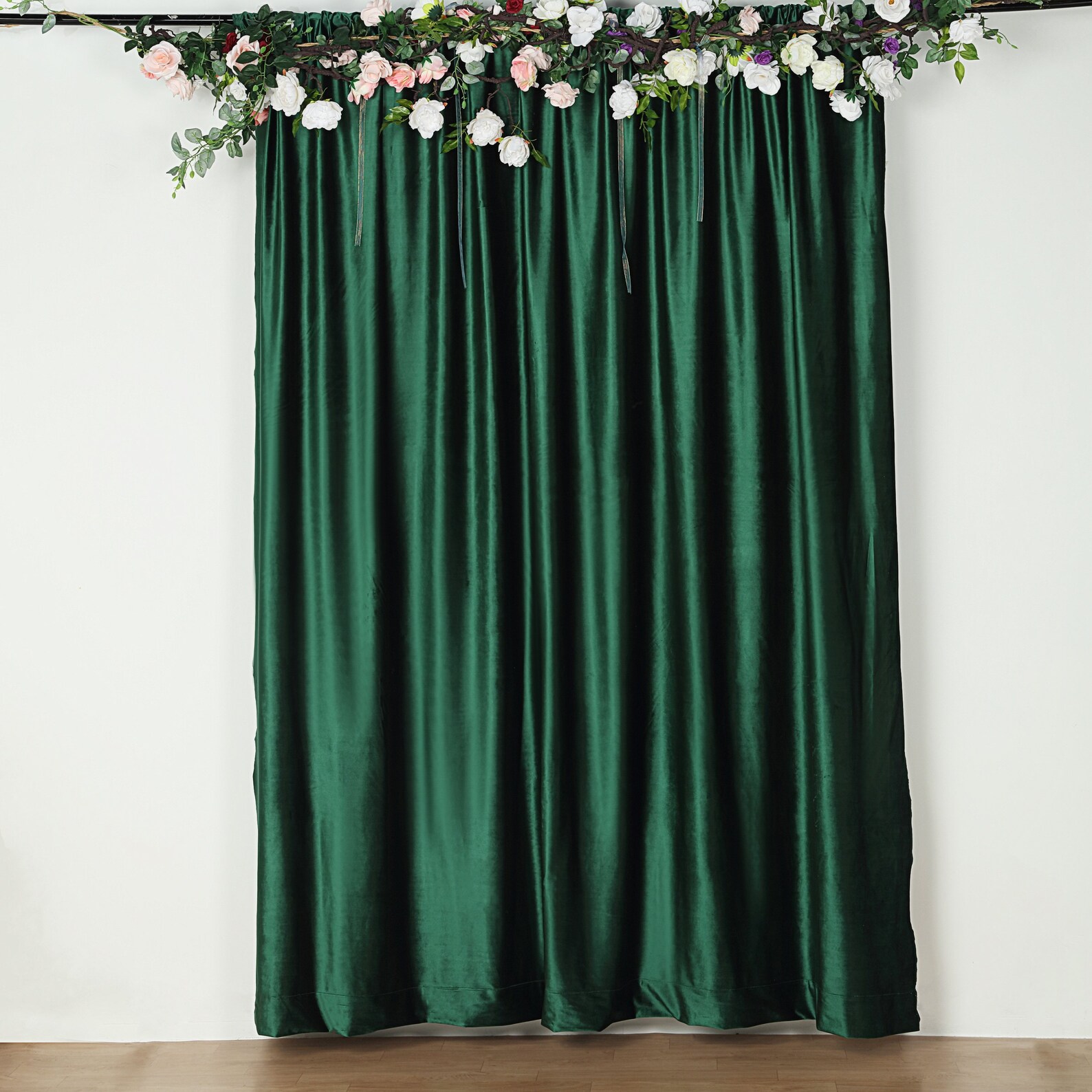 Hunter Green Velvet Backdrop Photo Booth Backdrop Velvet | Etsy