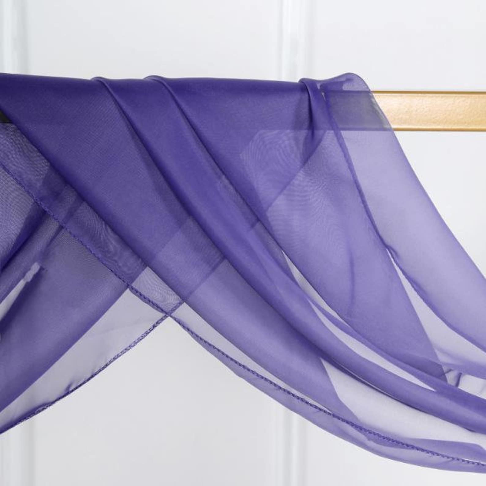 Sheer Organza Curtain Panels Window Scarf Valance Curtains - Etsy