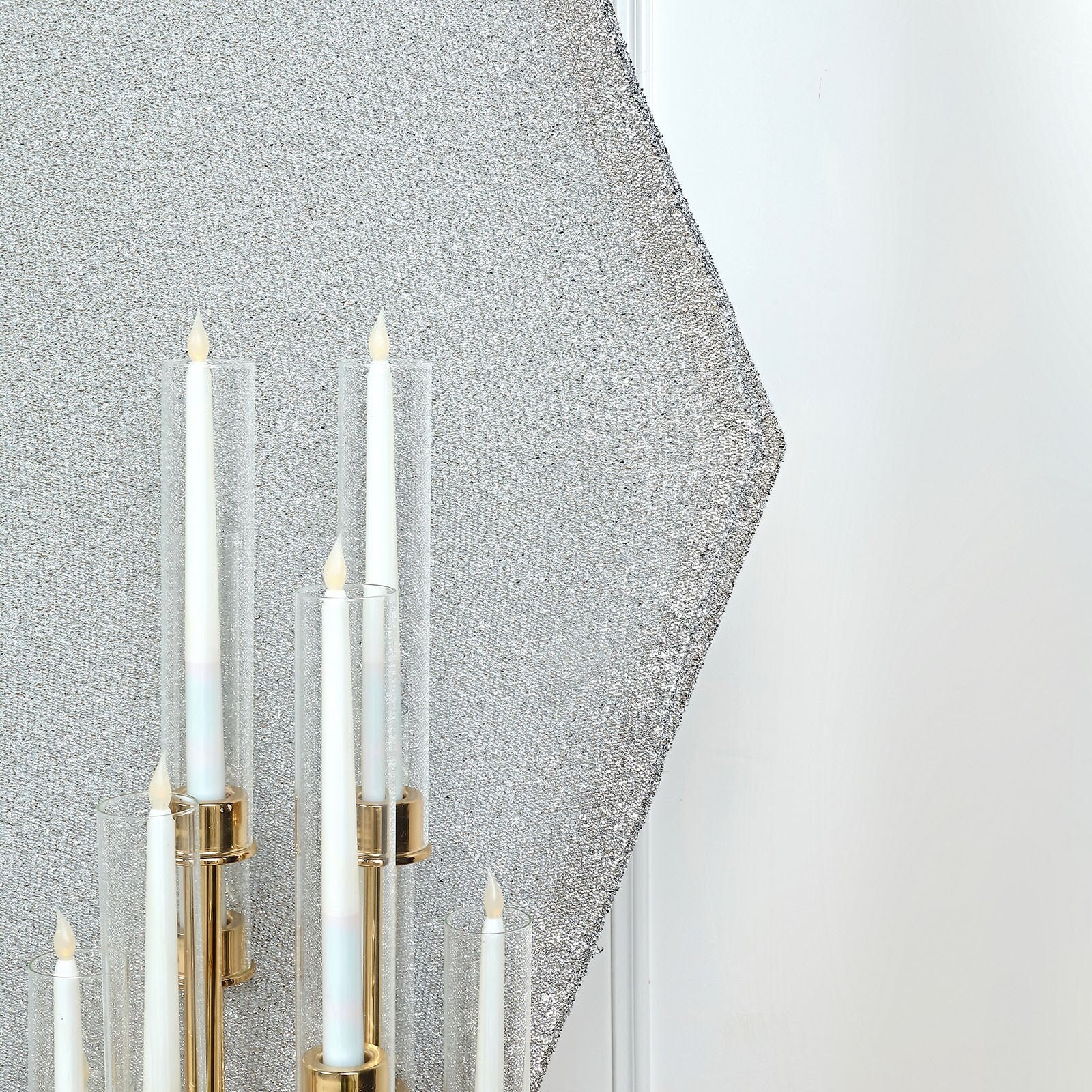 8ft Silver Wedding Arch Backdrop Cover Photography Backdrop | Etsy