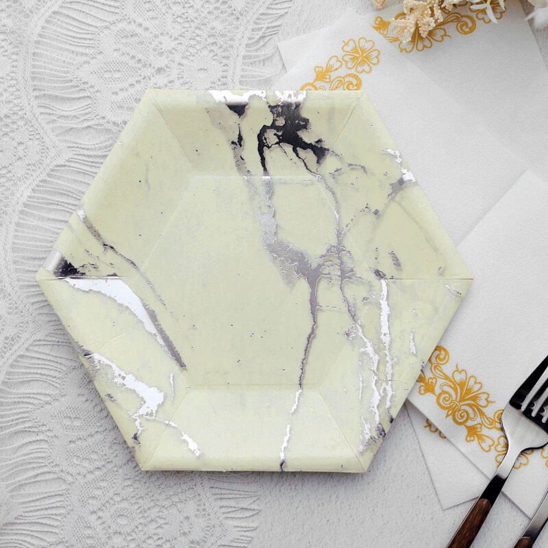 Hexagon Plates - Etsy