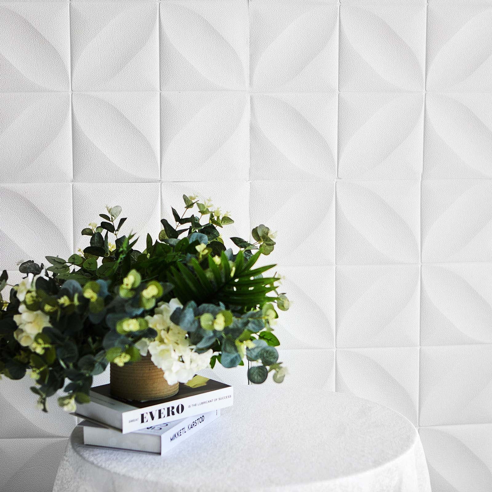 10 Pack 3D Wall Panels Self Adhesive Decorative Wall Tiles - Etsy
