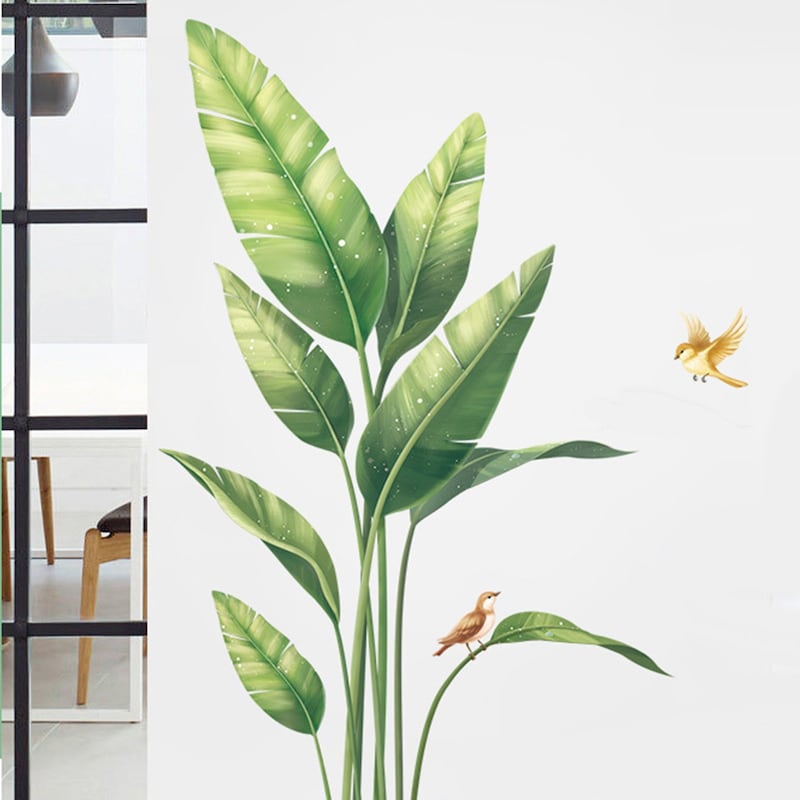 Plant Wall Decals - Etsy