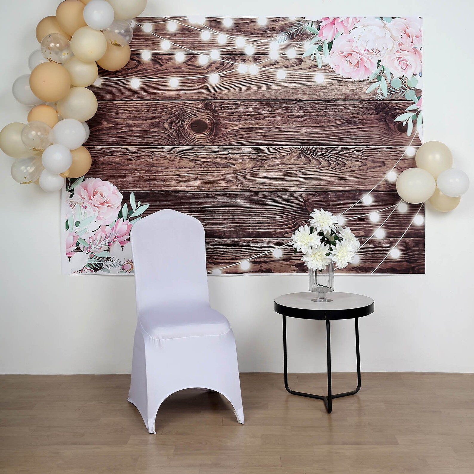 5ftx7ft | Wood Vinyl Party Backdrop, Wooden Floor Board Photo Backdrop ...