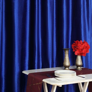 Royal Blue Velvet Backdrop, Photo Booth Backdrop Velvet Curtain Drapes ...