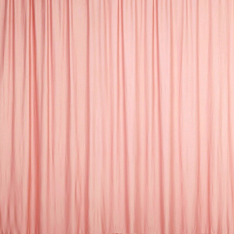 Set of 2 5ft W X 10ft L Dusty Rose Fire Retardant Polyester | Etsy