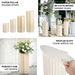 32" Ivory Wedding Props Stage Origami Round Pillar Set Baby Shower ...
