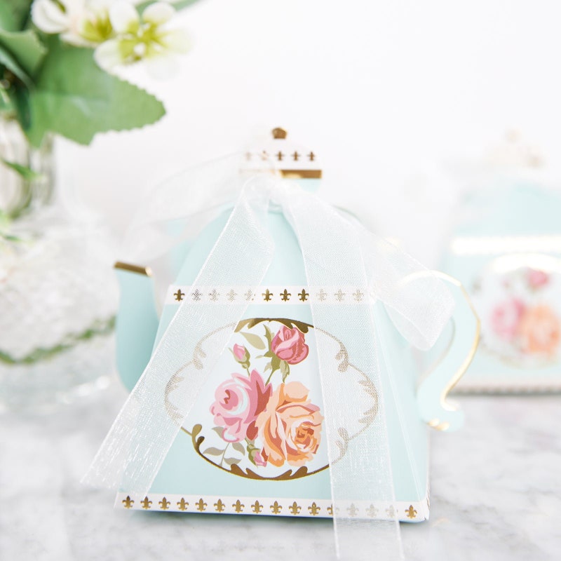 Tea Pot Favor Box - Etsy