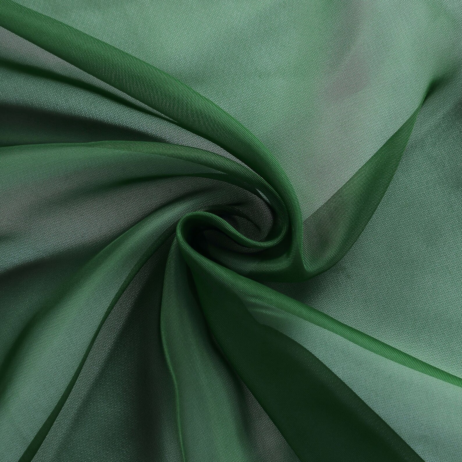 6FT Chiffon Table Runner Hunter Emerald Green Wedding Table - Etsy