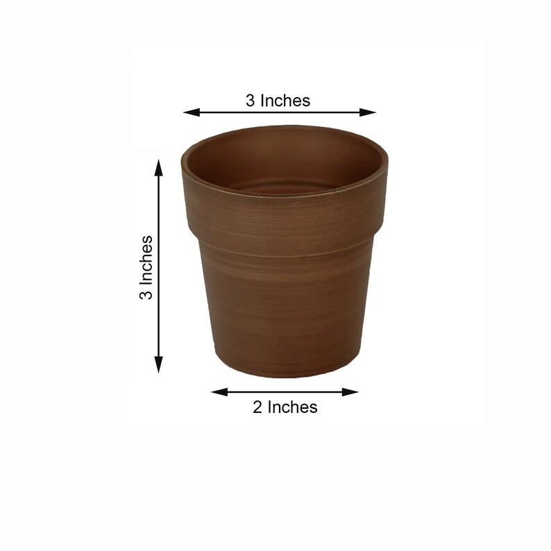2 Plastic Planter Pots 3 Indoor Flower Plant Pot - Etsy