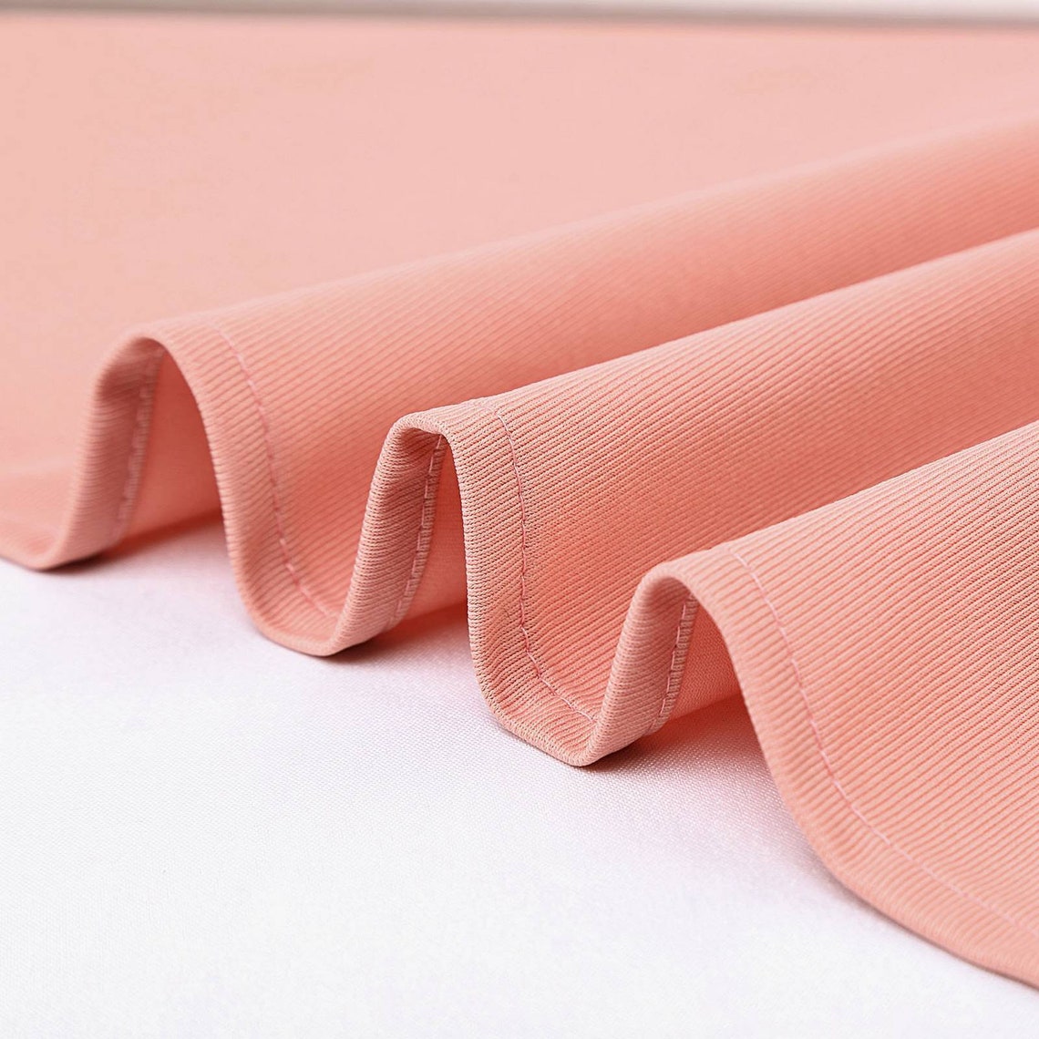 Set Of 2 5ft W X 10ft L Dusty Rose Fire Retardant Polyester | Etsy