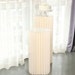 32" Ivory Wedding Props Stage Origami Round Pillar Set Baby Shower ...