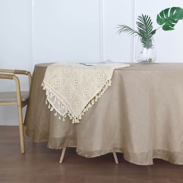 Burlap Table Cloth - Etsy