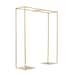 48" | Adjustable Over the Table Stand, Square Metal Arch, Wedding Decor ...