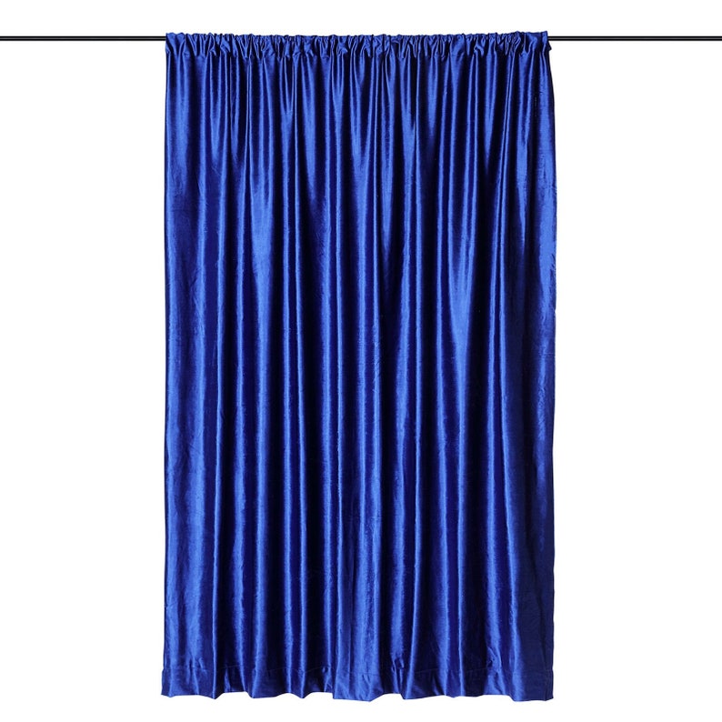 Royal Blue Velvet Backdrop Photo Booth Backdrop Velvet | Etsy