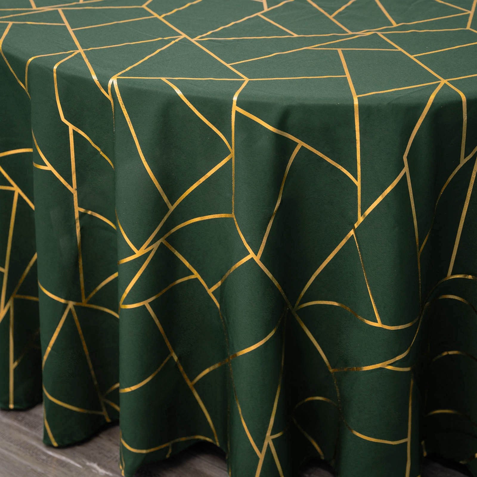 120 Round Polyester Tablecloth Hunter Emerald Green - Etsy