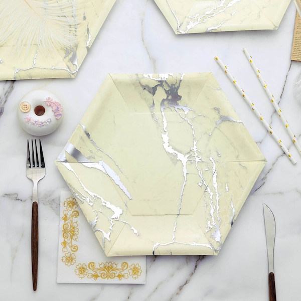 Hexagon Plates - Etsy