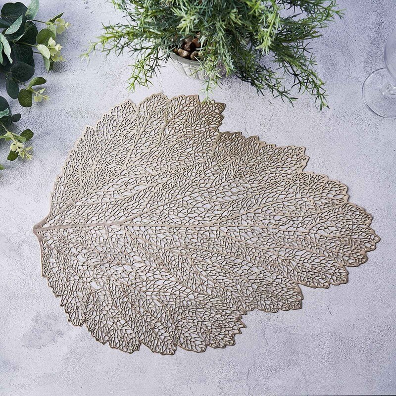 Leaf Shaped Placemats - Etsy