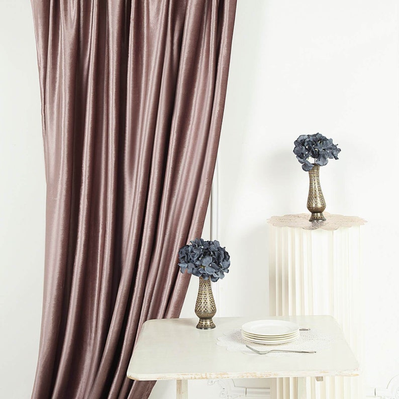 Dusty Rose Velvet Backdrop Photo Booth Backdrop Velvet | Etsy