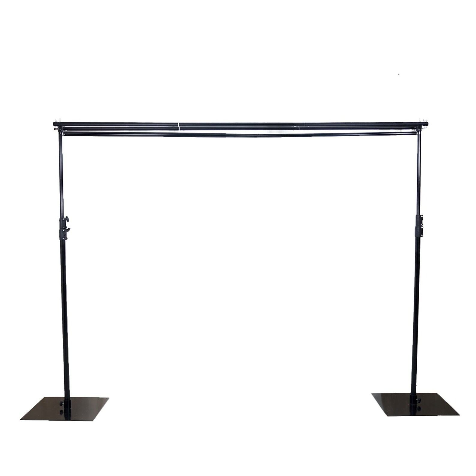 10ft Triple Cross Bar Backdrop Stand, DIY Adjustable Heavy Duty ...