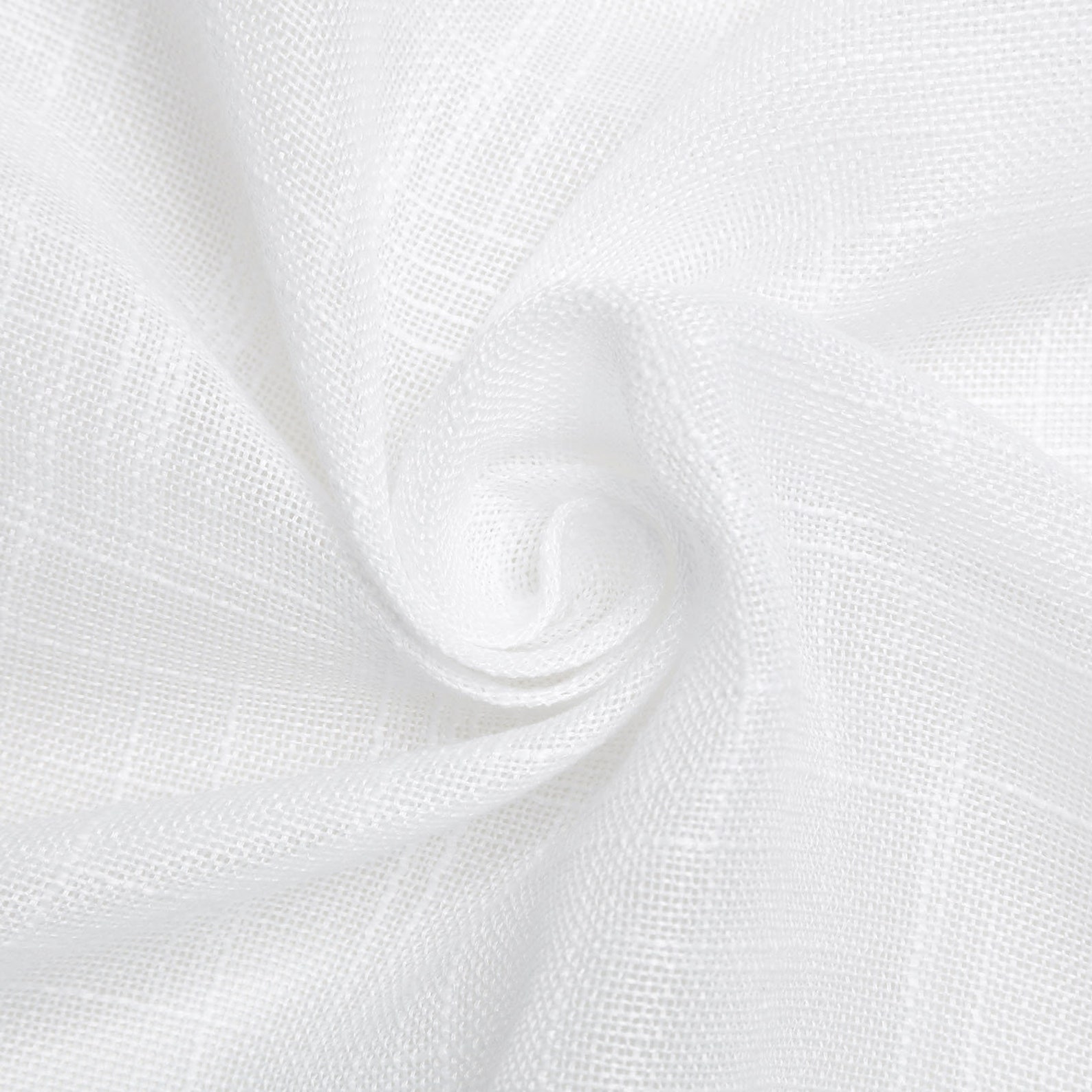 120 White Premium Faux Linen Round Tablecloth Wrinkle - Etsy