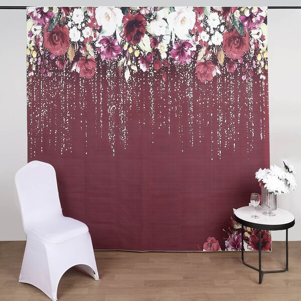Floral Wall Backdrop - Etsy
