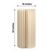 32" Ivory Wedding Props Stage Origami Round Pillar Set Baby Shower ...