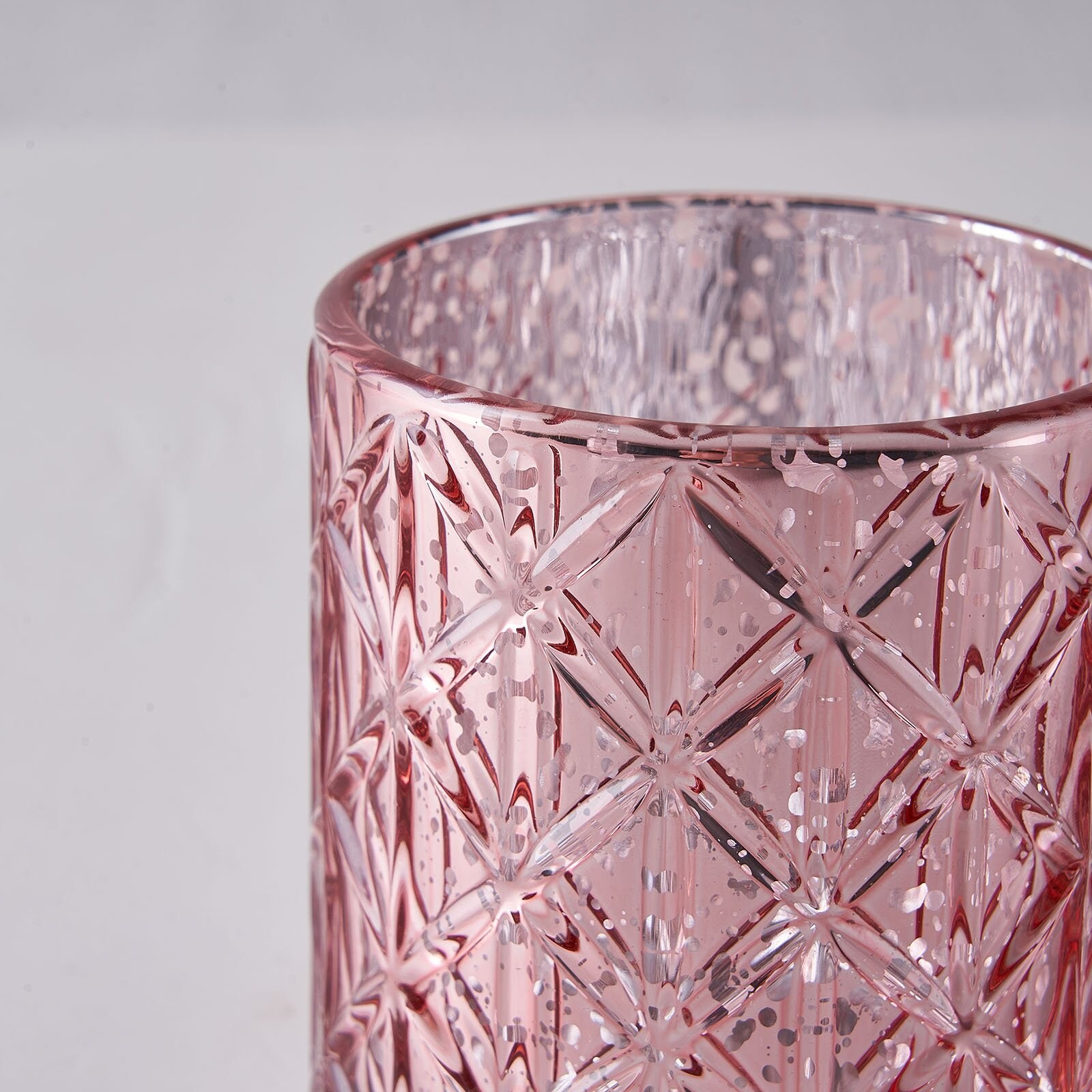 6 Pack Antique Mercury Glass Candle Holder Votive Tealight Etsy