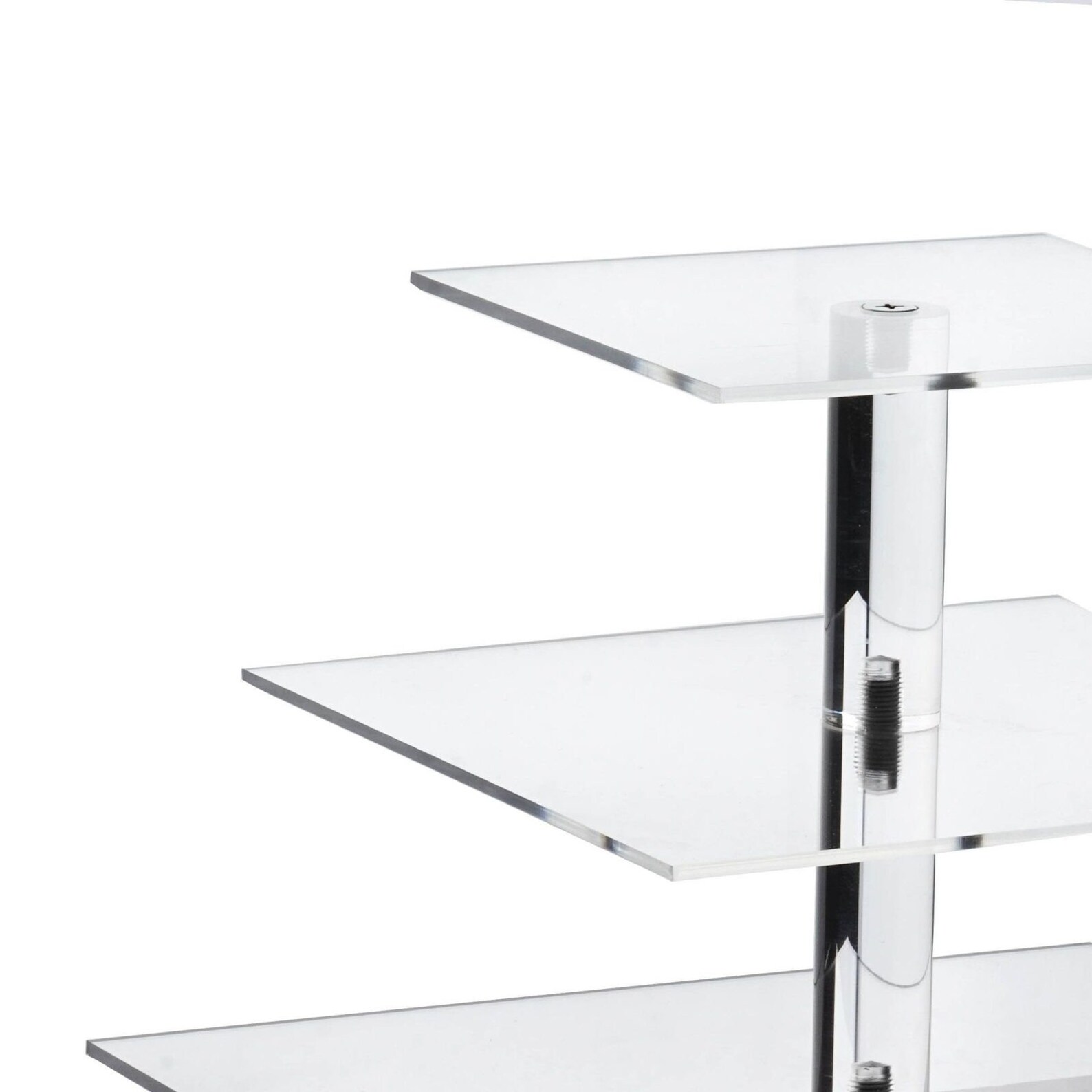 7 Tier 25 Clear Cupcake Stand Acrylic Glass Cake - Etsy