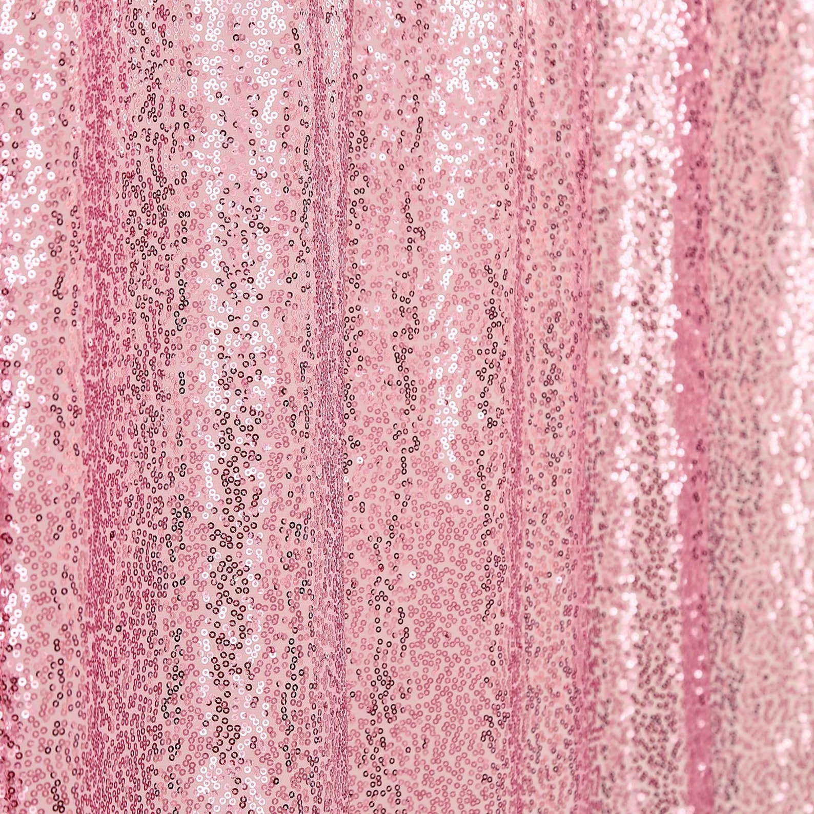 Pink Glitz Sequin Backdrop, Photo Booth Backdrop Sequin Drapes, Wedding ...