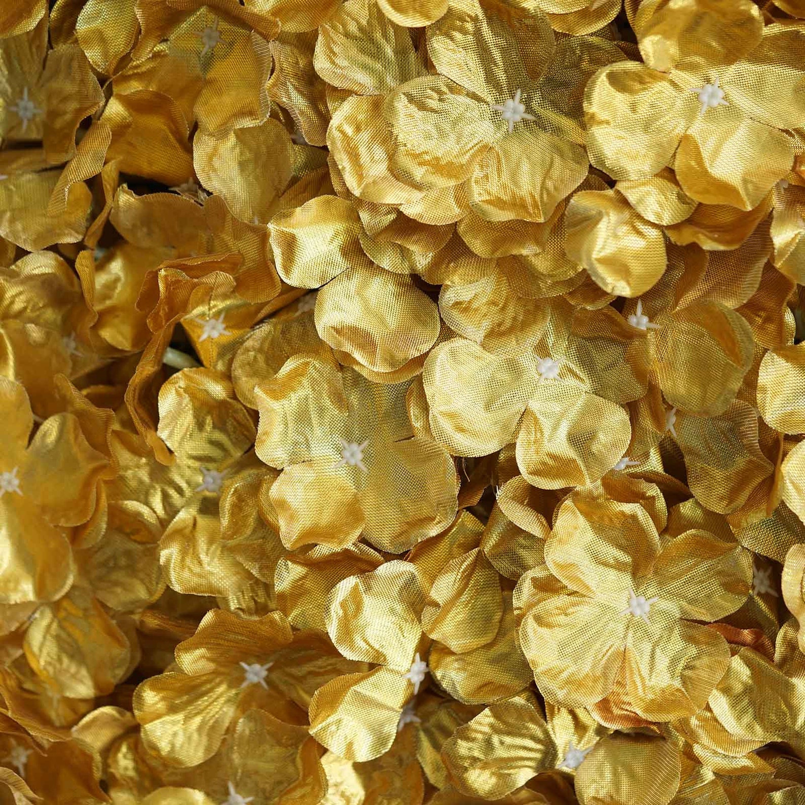 11 Sq Ft 4 Panels Gold Hydrangea Flower Wall Panel for - Etsy