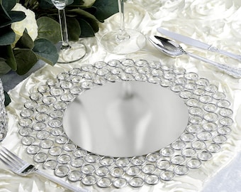 Crystal Charger Plate - Etsy