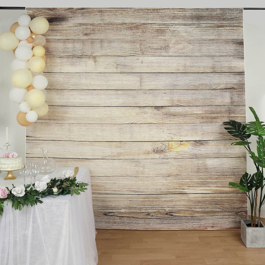 8ftx8ft | Wood Vinyl Party Backdrop, Wooden Backdrop Floor Board Photo ...