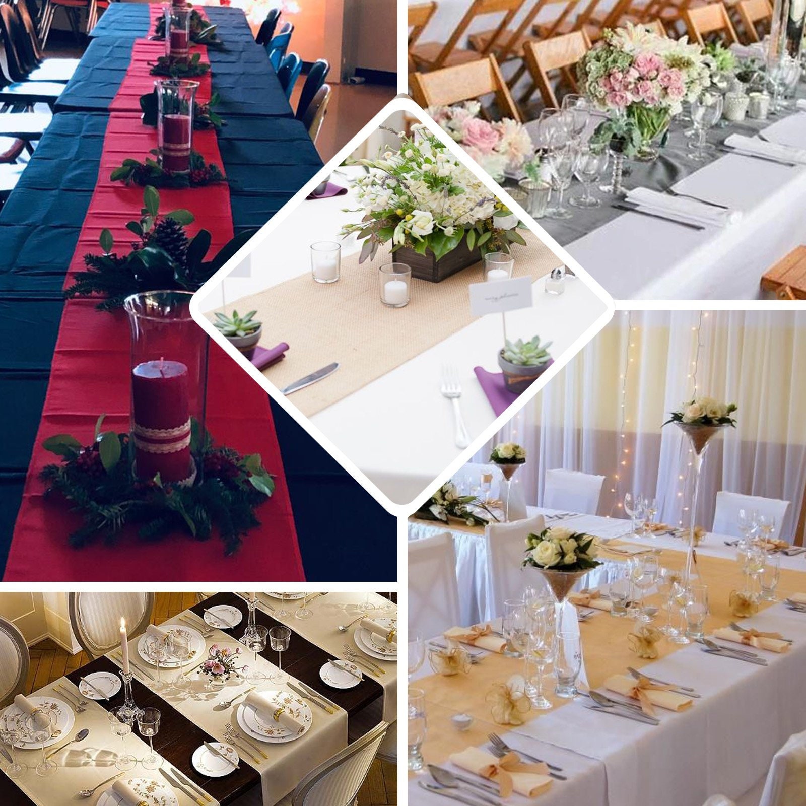 Sage Green Polyester Table Runner Wedding Table Runners - Etsy