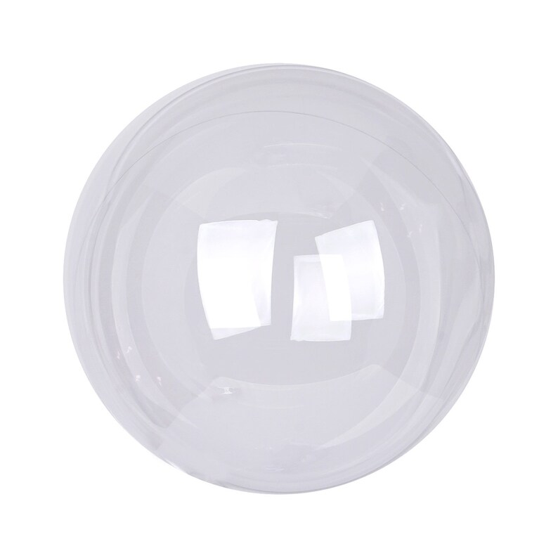 10 Pack - 16" Clear Bubble Balloons, Transparent Balloons, Round ...