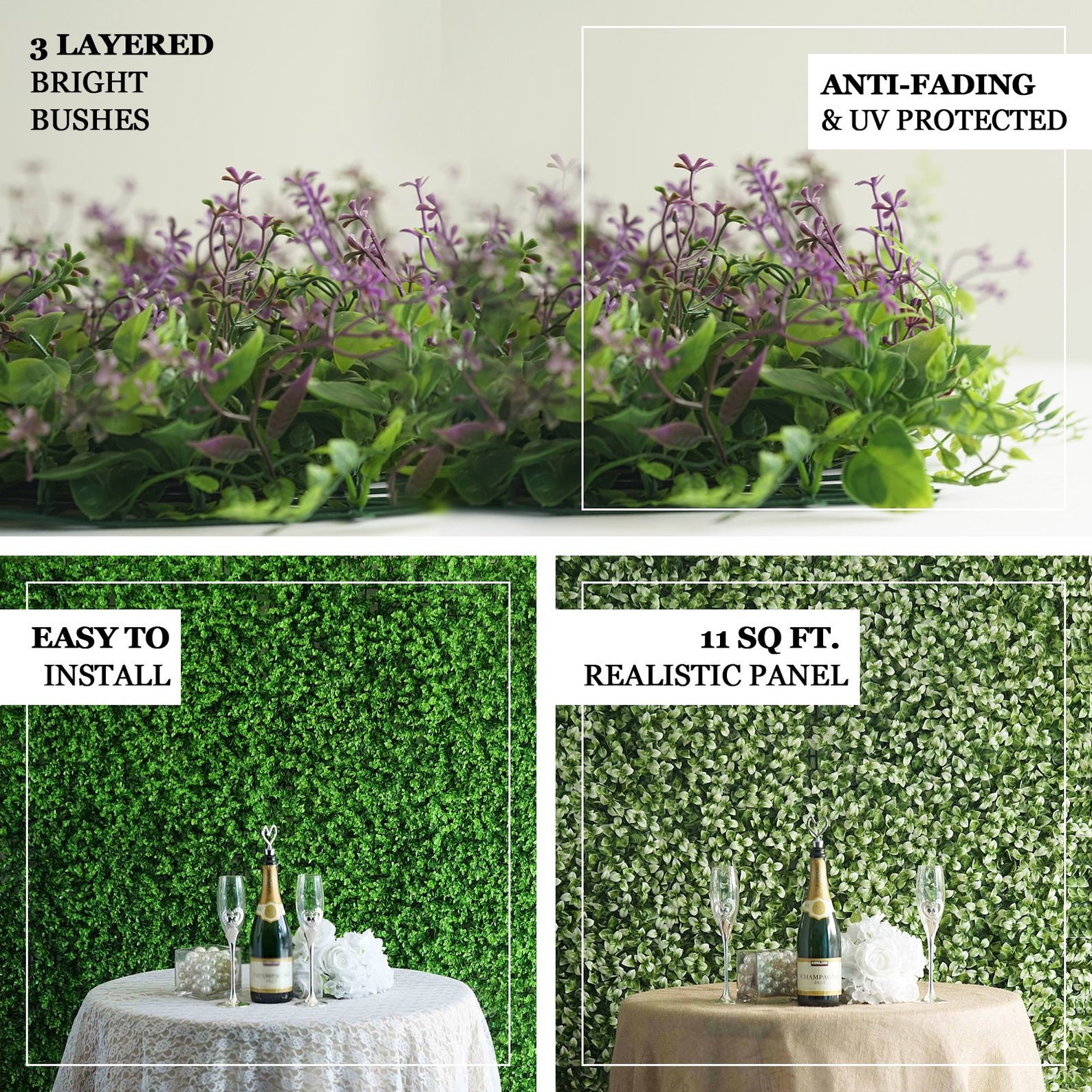 4 Grass Panels Grass Backdrop Wedding Backdrop Baby Shower - Etsy