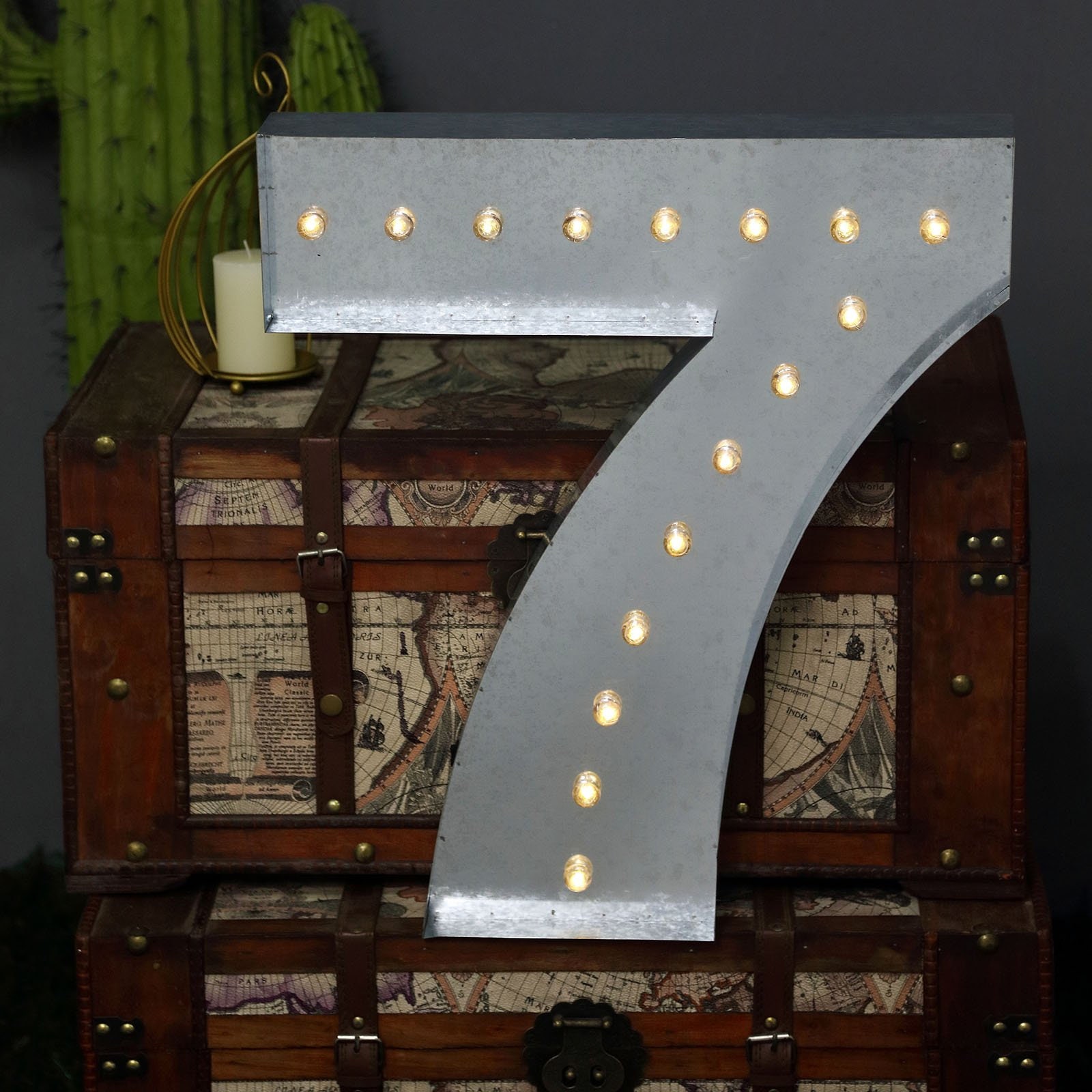 20 Marquee Light Seven 7 Number Lights Marquee Sign | Etsy