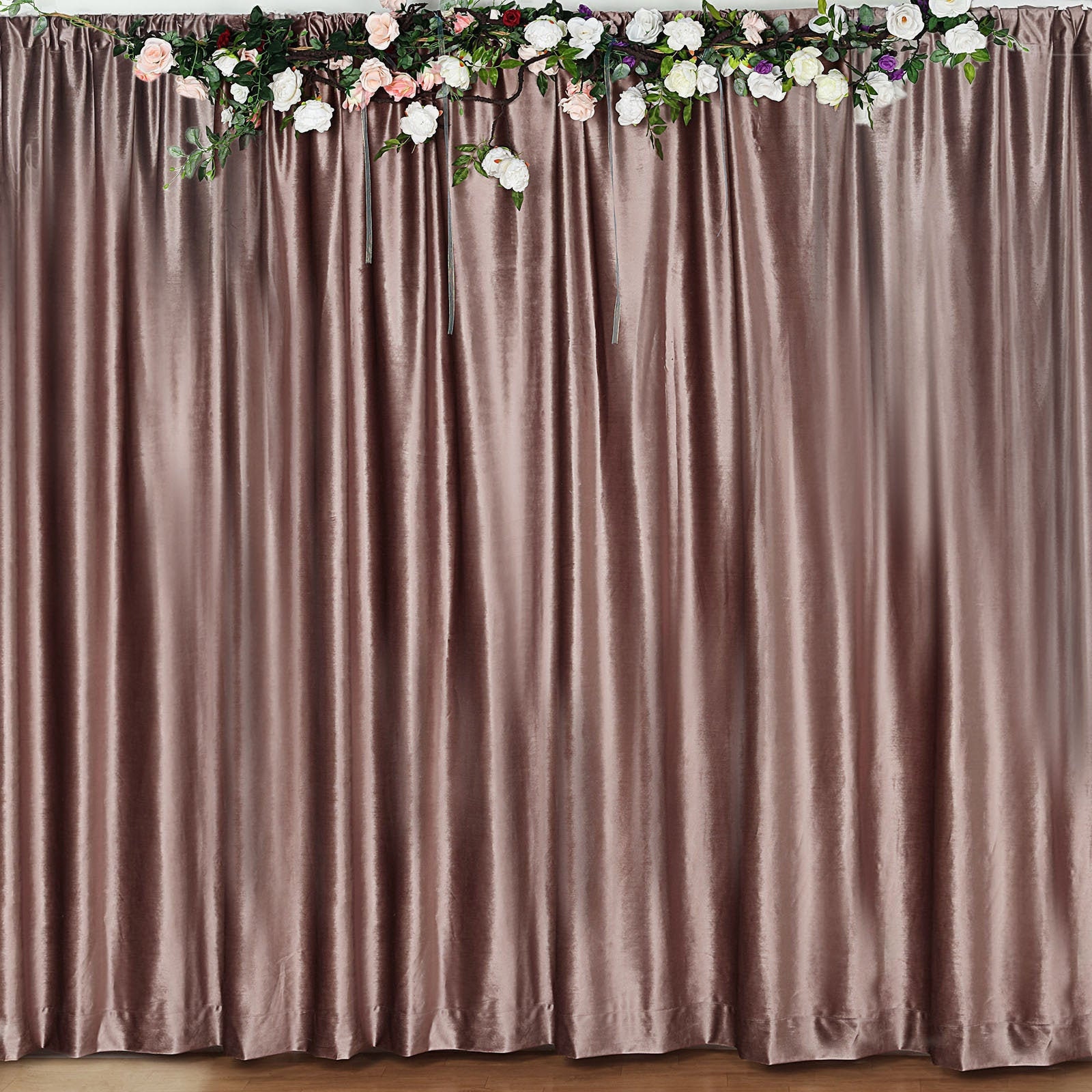 Dusty Rose Velvet Backdrop Photo Booth Backdrop Velvet | Etsy