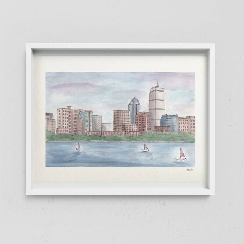 Boston Art - Etsy