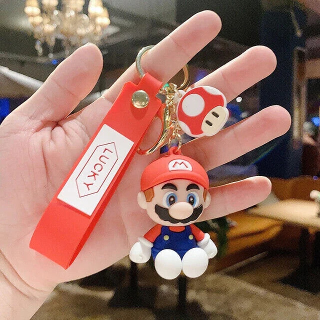 Super Mario Bros. Keyring Mario Character - Etsy