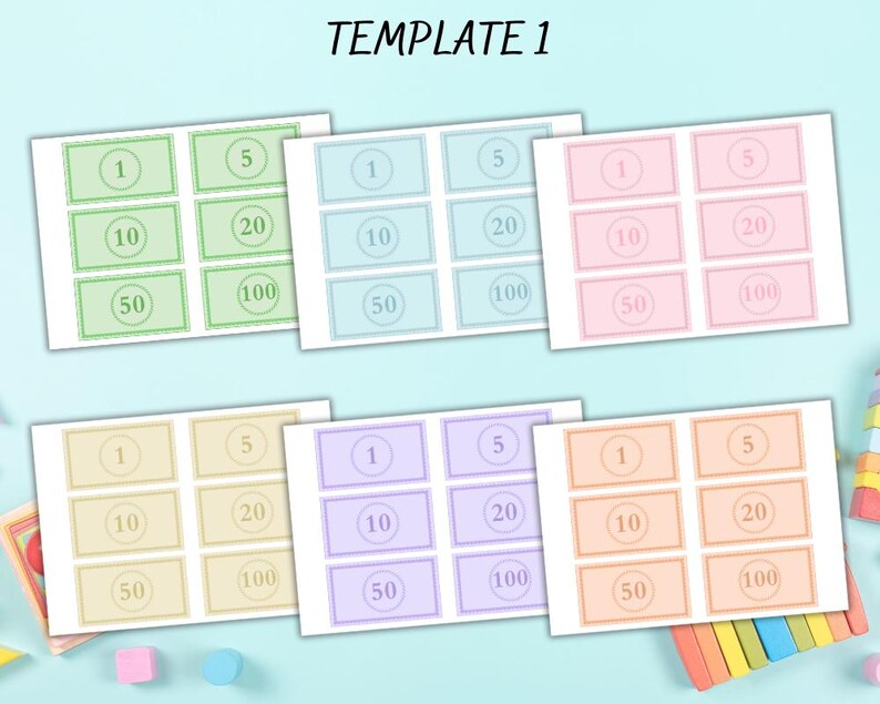 Play Money Printable | Kids Pretend Play, Maths Activity (PDF Download ...